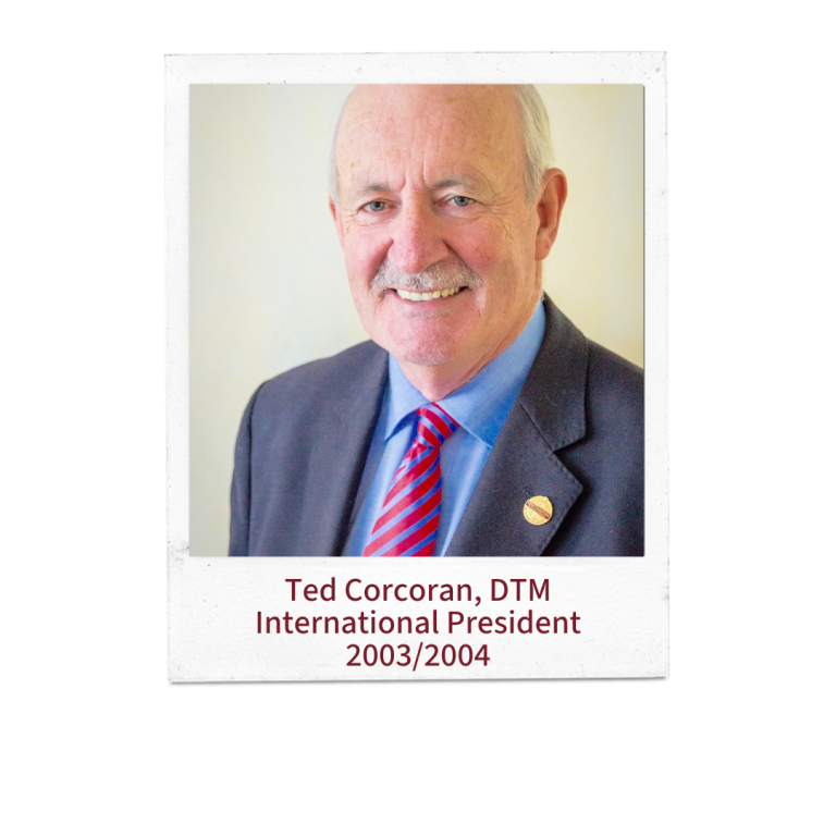 Ted Corcoran, DTM - D91 Toastmasters Annual Conference